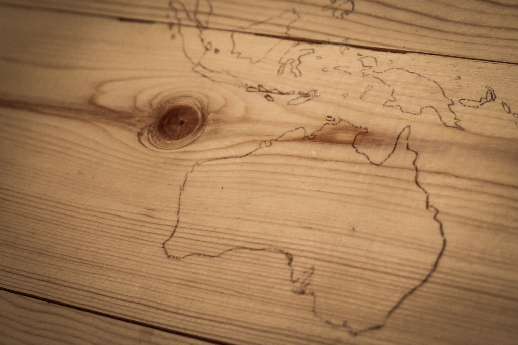 DIY Worth A Try: Display your travels beautifully on this wooden world ...
